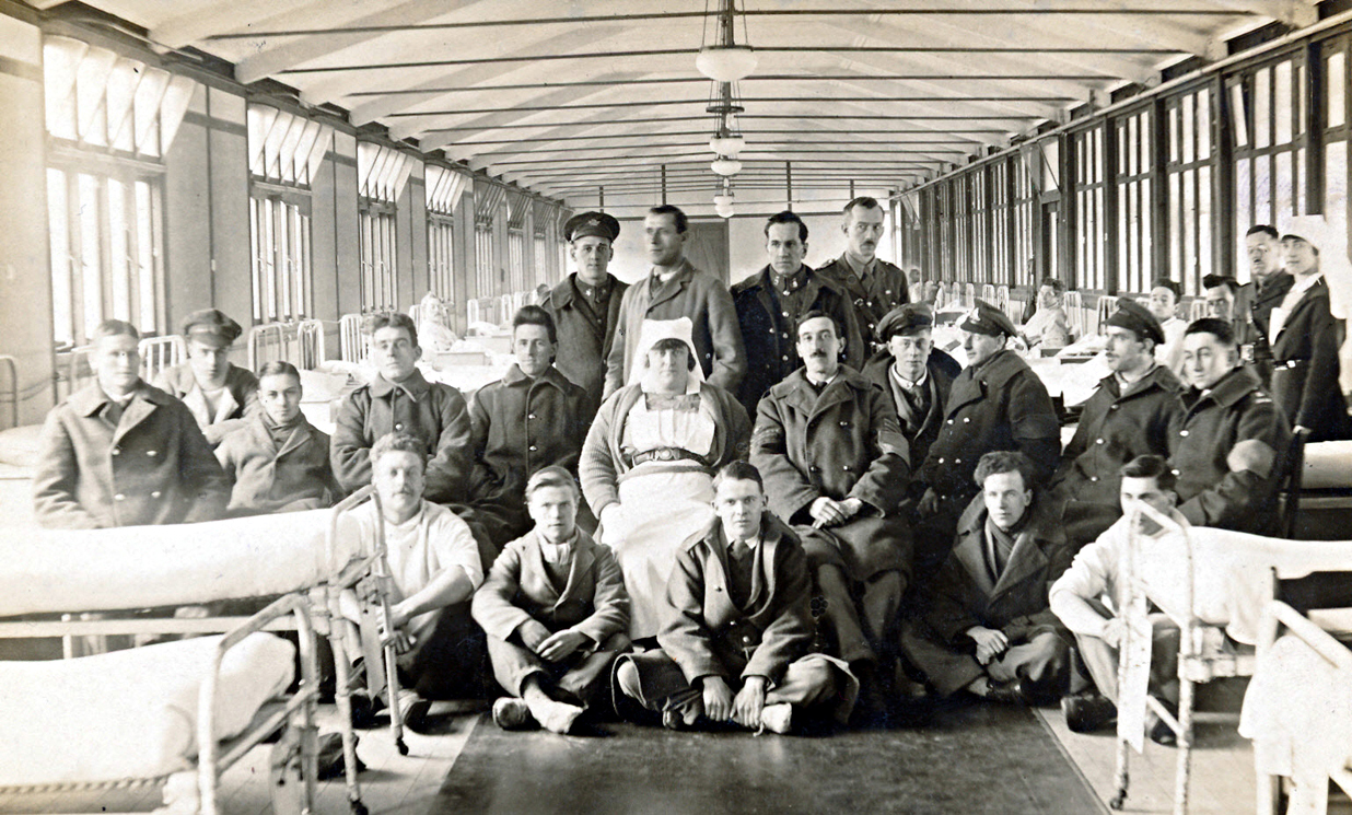 WO002 First Eastern General Hospital, Cambridge, with Sergeant Ernest ...