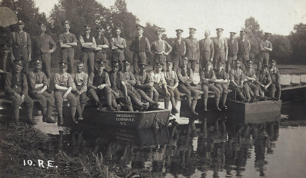 G722 207 Field Company, 34 Division, Royal Engineers. Courtesy of ...