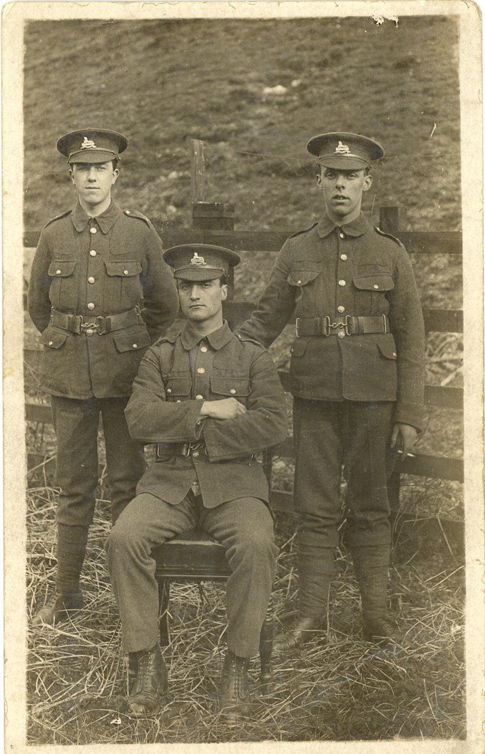 G812 Joseph Davison (right) and James Davison (left), 5th Battalion ...