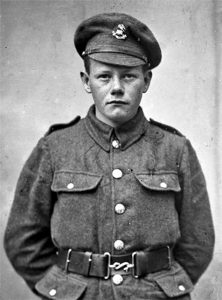 Unnamed soldier, King's Liverpool Regiment pals, Courtesy of Angela ...