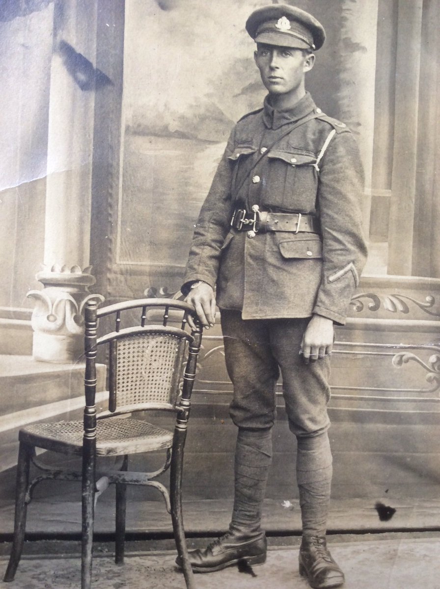 B695 Jack, Suffolk Regiment. Courtesy of Paul Hughes. - WW1Photos.org