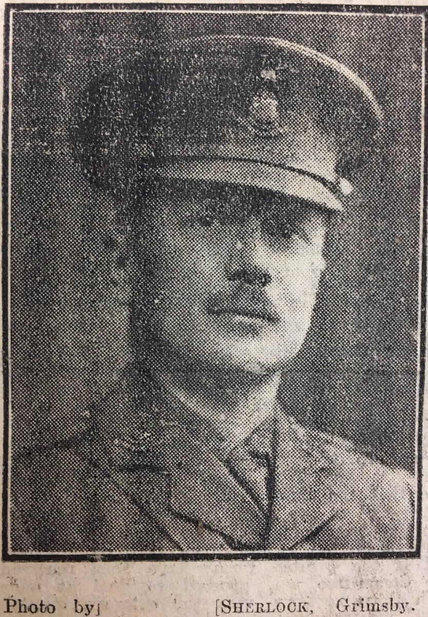 Lt. Clayton Branfoot 10th Battalion, Lincolnshire Regiment (Grimsby ...