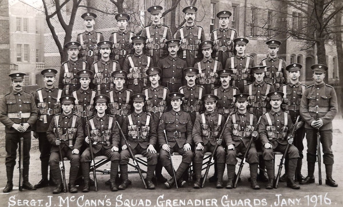 G1023 Grenadier Guards, January 1916. Courtesy of Steve Gluening ...