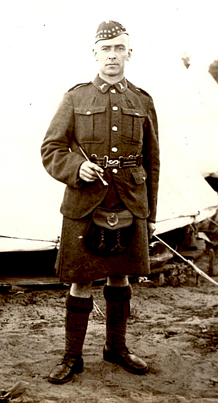 B837 Unnamed Scottish battalion soldier, Canadian Expeditionary Force ...