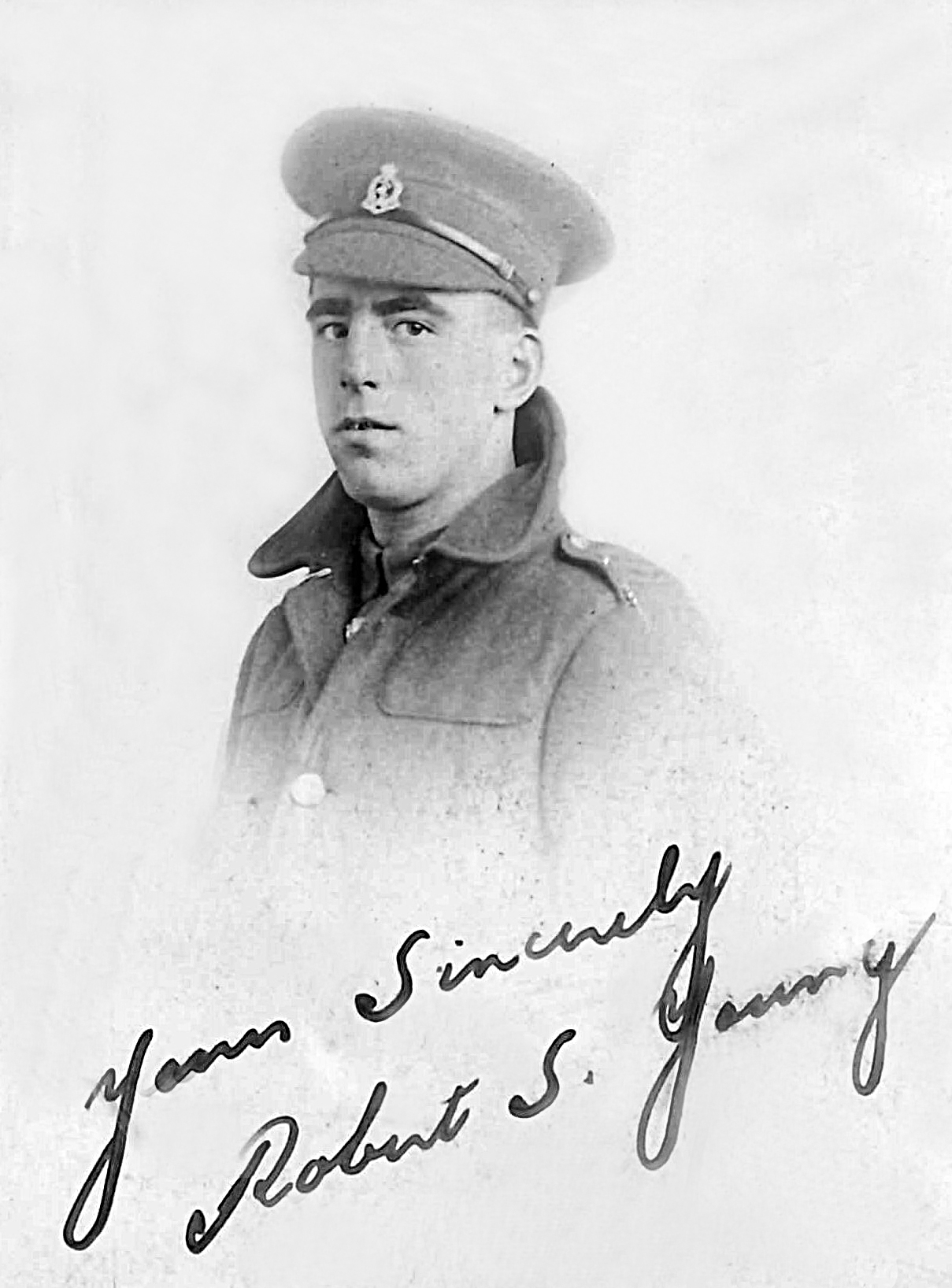 B923 Robert S. Young, Royal Army Medical Corps. Courtesy of William ...
