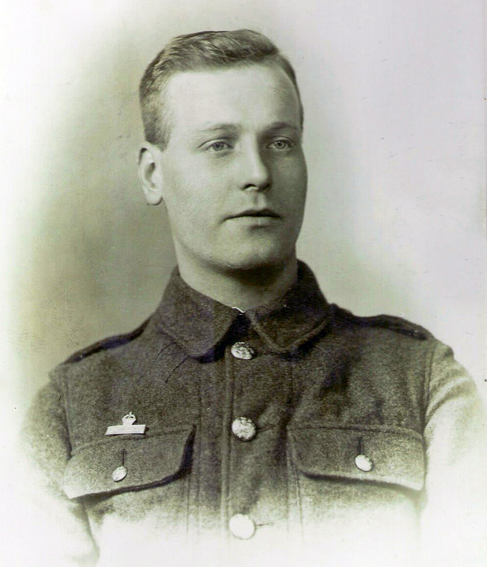 A1135 Arthur Shaw of Hollingworth, 12th Battalion, Manchester Regiment ...